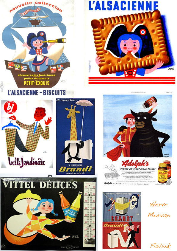 Hervé Morvan, Poster Artist from the 1950’s.