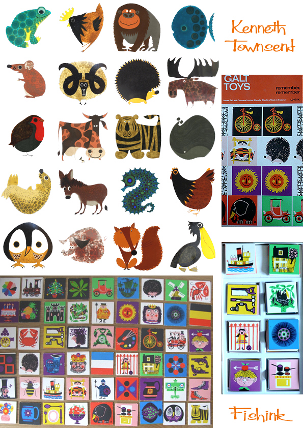 Kenneth Townsend. Illustrator for Ceramics, Glass, Games and more.