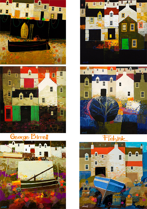 George Birrell. Artist and painter of the Scottish coast and villages.