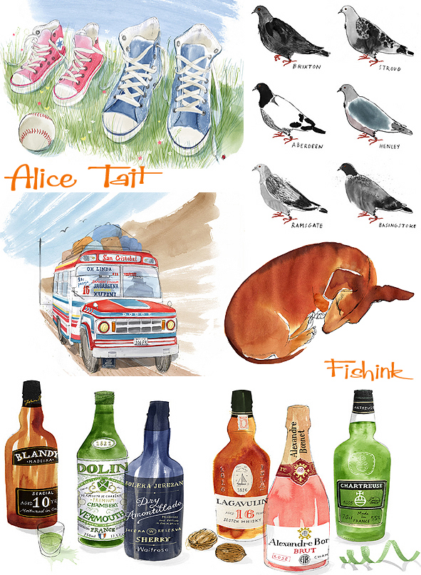 Alice Tait British Illustration galore