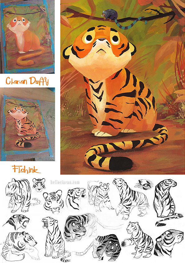 Ciaran Duffy Illustrating space and the sea