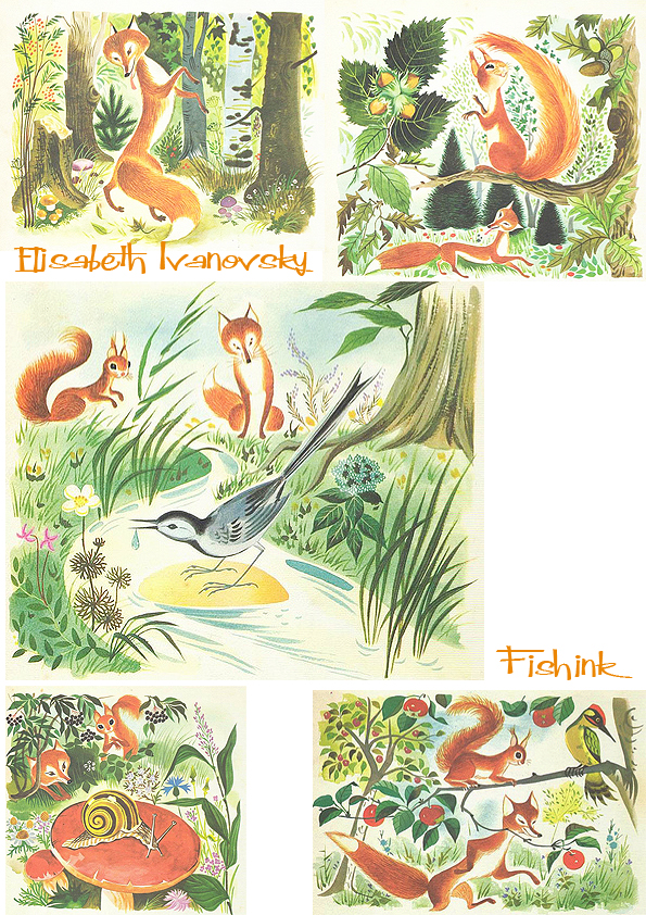 Elisabeth Ivanovsky Russian Children’s Illustrator