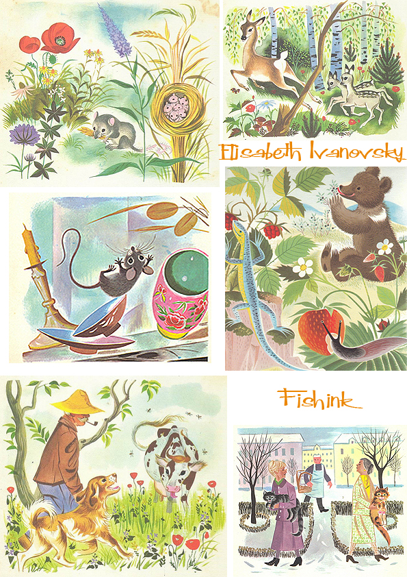 Elisabeth Ivanovsky Russian Children’s Illustrator