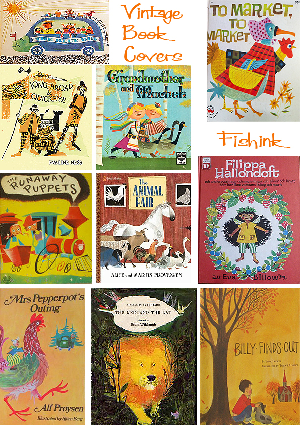 Vintage Children’s Book Covers