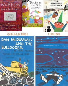 Gerald H Rose Children’s book Illustrator from the 1960’s