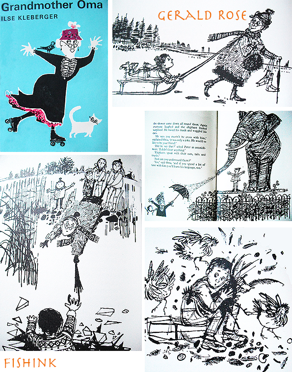 Gerald H Rose Children’s book Illustrator from the 1960’s