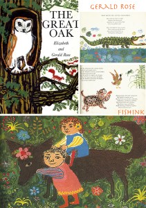 Gerald H Rose Children’s book Illustrator from the 1960’s