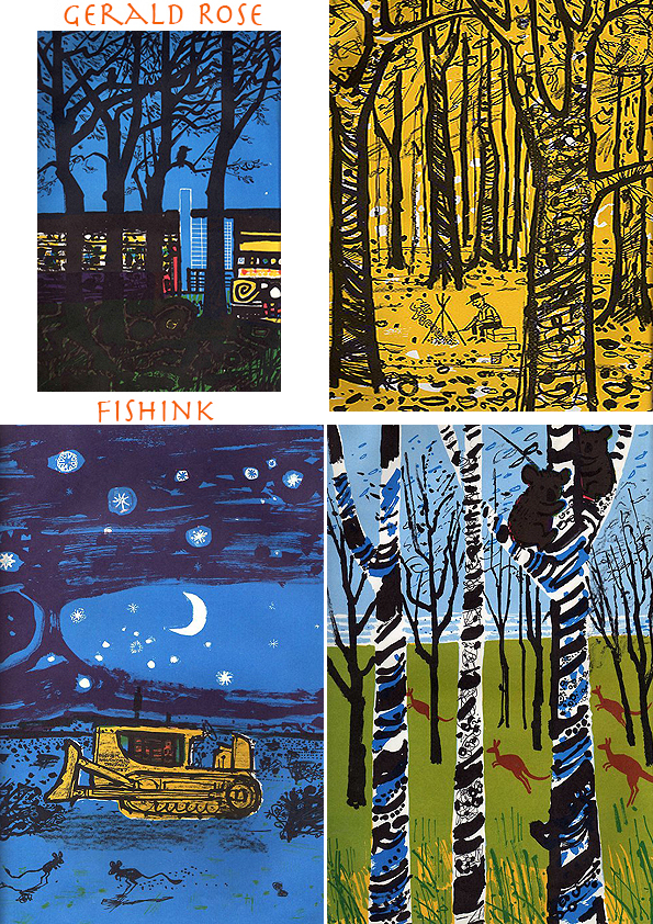 Gerald H Rose Children’s book Illustrator from the 1960’s