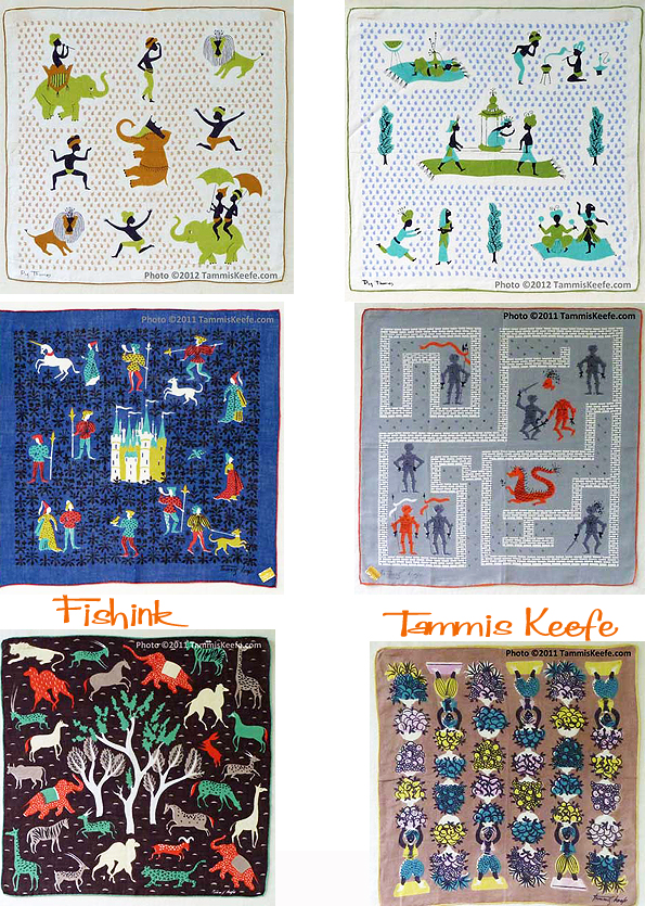 Tammis Keefe Mid-century Textile Designer