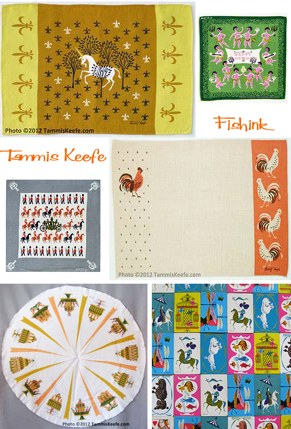 Tammis Keefe Mid-century Textile Designer
