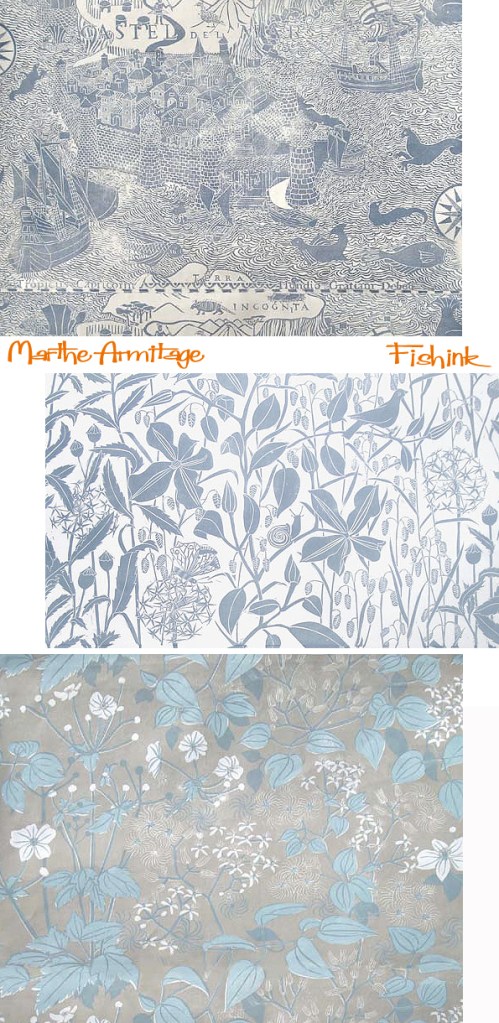 Marthe Armitage . English Wallpaper at it’s finest.