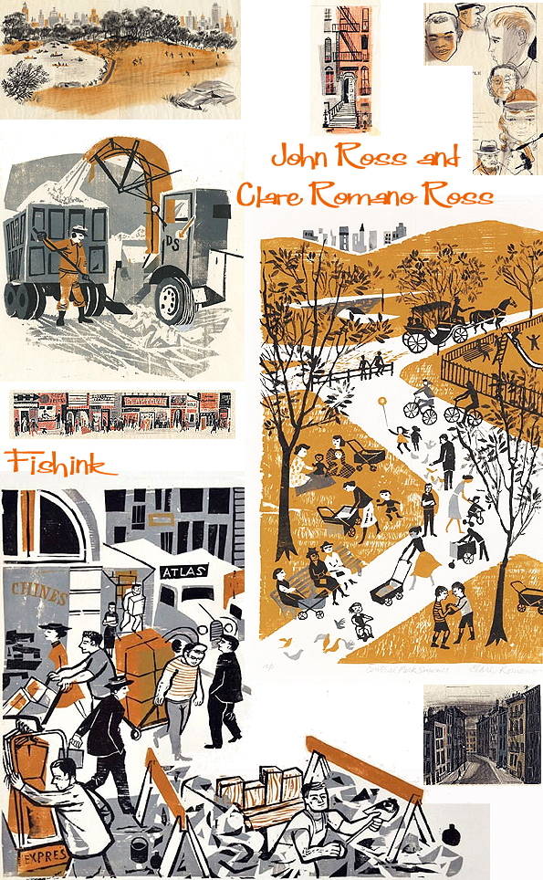 John Ross and Clare Romano Ross A love-life of printmaking