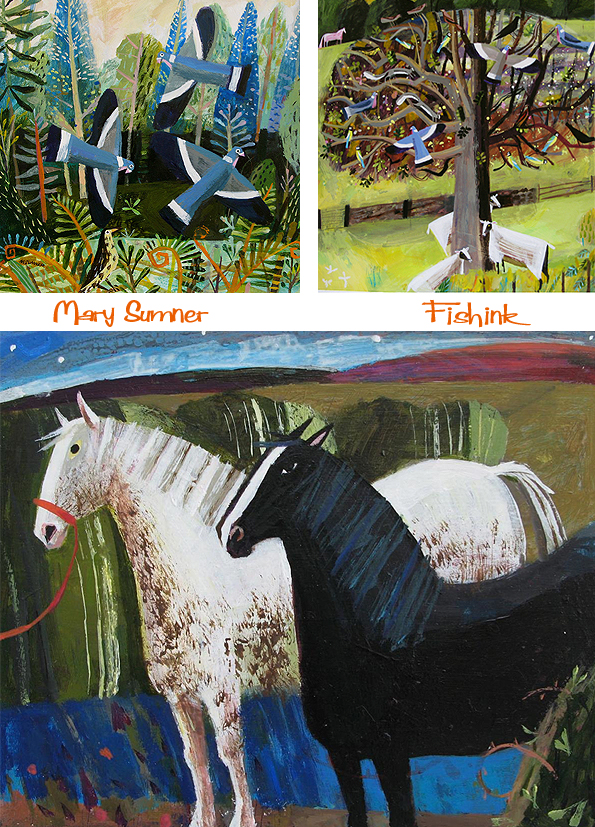 Mary Sumner An Artist painting with nature itself