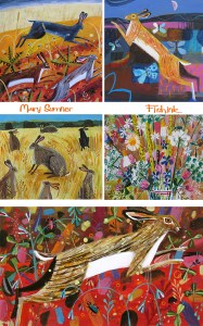 Mary Sumner An Artist painting with nature itself