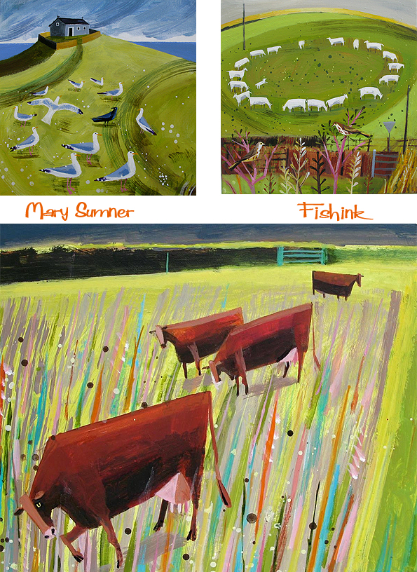 Mary Sumner An Artist painting with nature itself