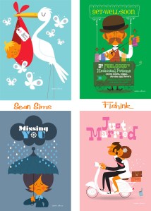 Sean Sims Stunning contemporary-retro illustration to brighten your day