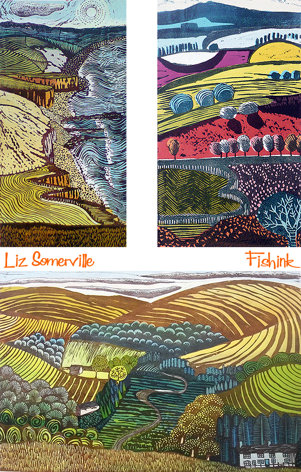 Liz Somerville Printmaker and lover of the landscape