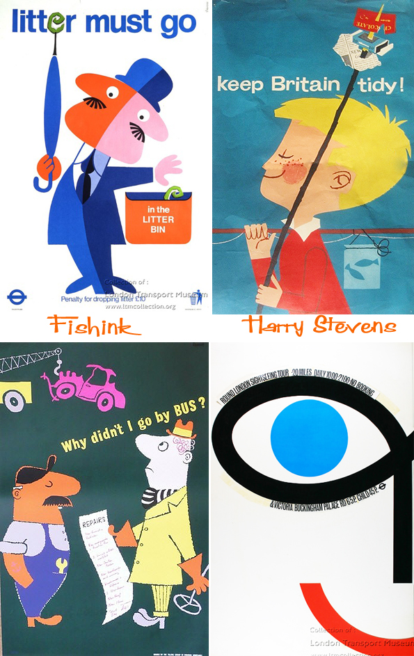 Harry Stevens Mid Century Designer, Poster Artist and Illustrator