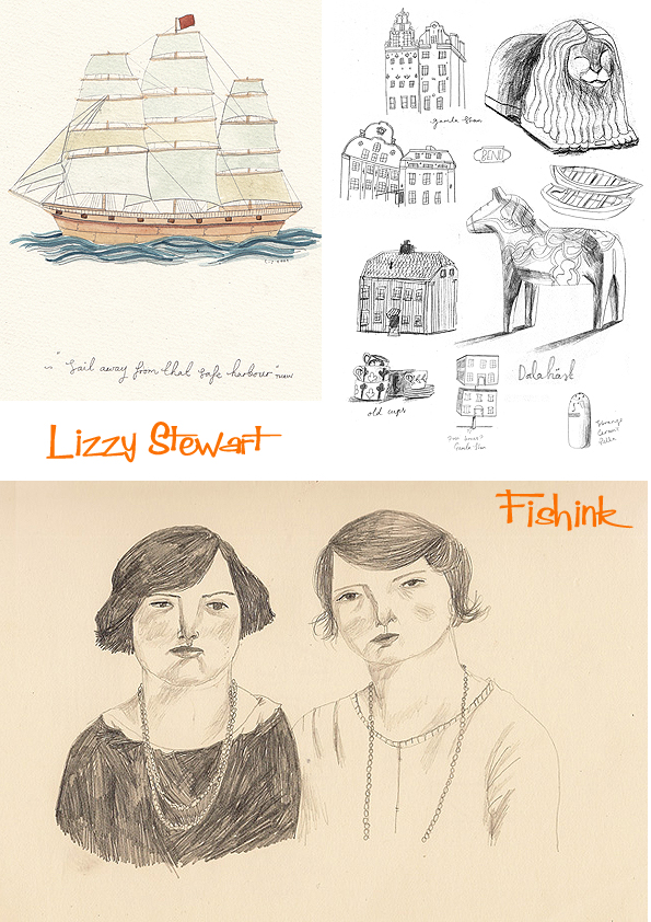 Lizzy Stewart Illustration and drawings from a life to zines