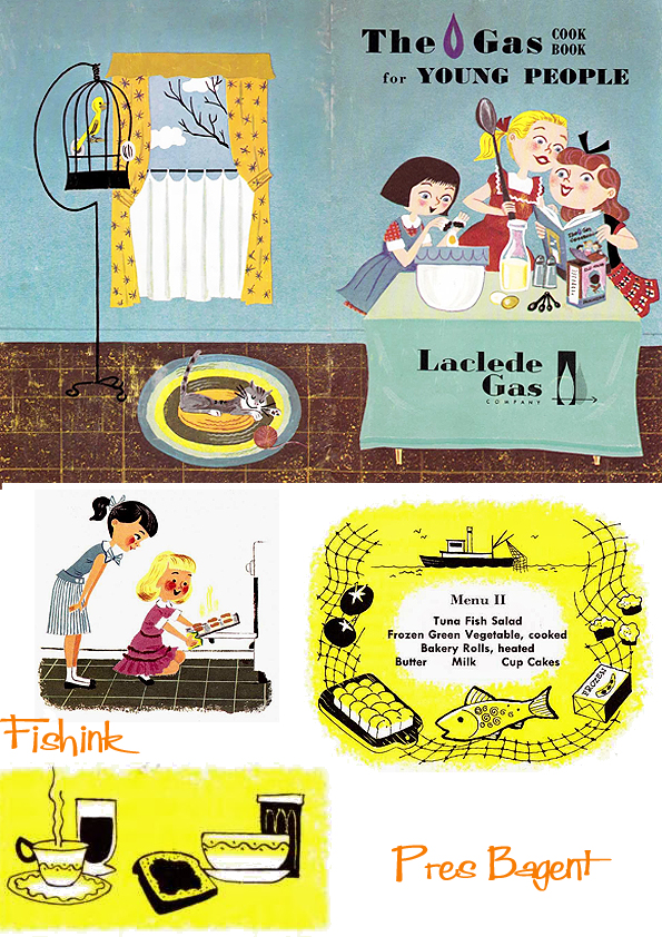 Cook Book Illustration from the 1950’s