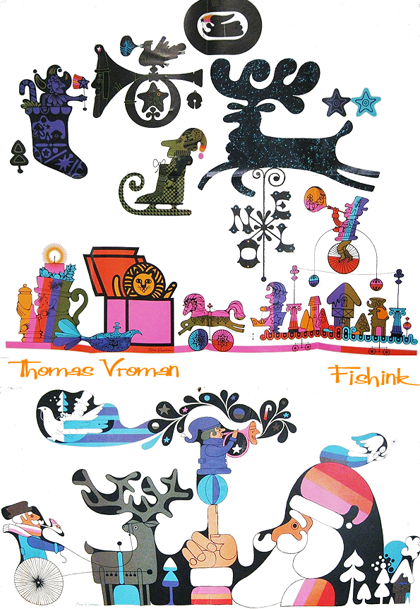 Thomas Vroman Mid century Illustrator