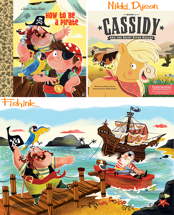 Nikki Dyson Contemporary Classic Illustration