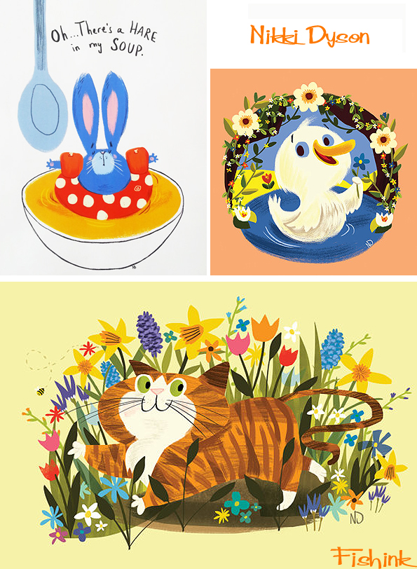 Nikki Dyson Contemporary Classic Illustration