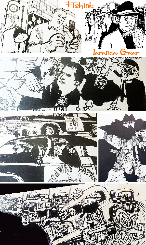 Terence Greer Mid century Illustrator