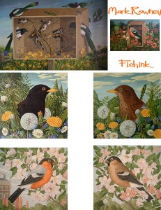 Mark Rowney Flights into leather engraving