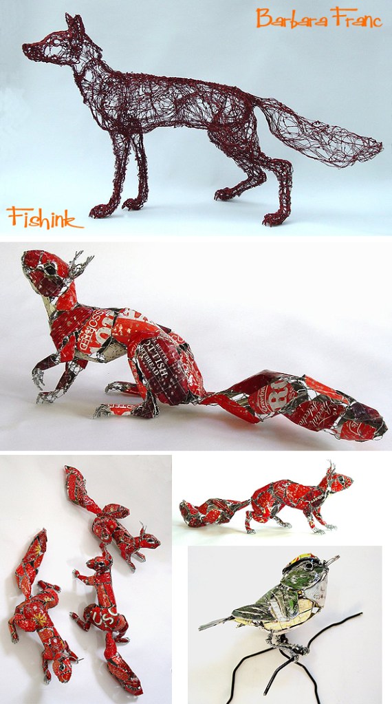 Barbara Franc Sculpting Wildlife