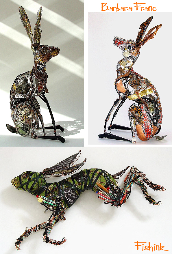 Barbara Franc Sculpting Wildlife