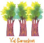 Val Samuelson Mid Century Cartoonist, Illustrator, Painter