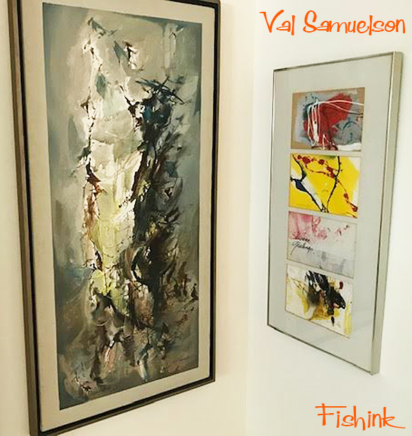 Val Samuelson Mid Century Cartoonist, Illustrator, Painter