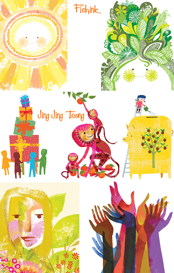 Mike Austin and Jing Jing Tsong Illustration Harmony