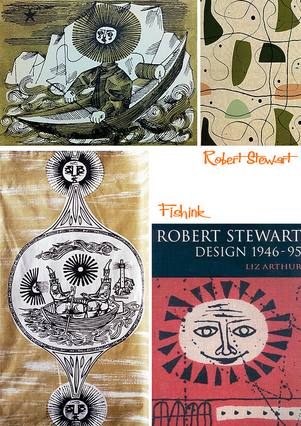 Robert Stewart mid century textiles revisited.