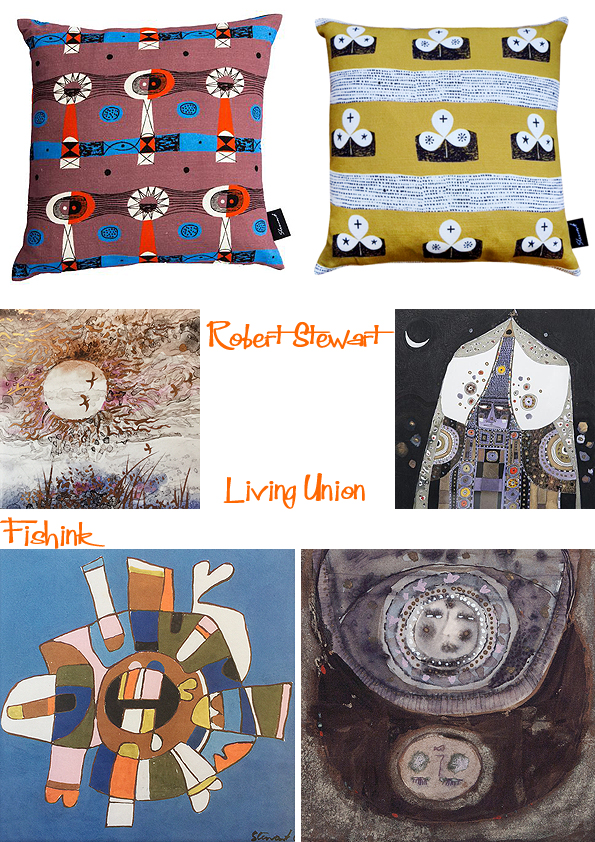 Robert Stewart mid century textiles revisited.
