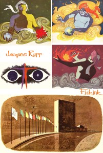 Jacques Rupp Mid Century Walt Disney Artist