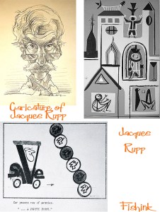 Jacques Rupp Mid Century Walt Disney Artist