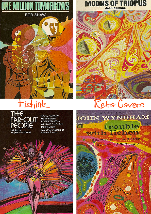 Retro Book and Magazine Covers