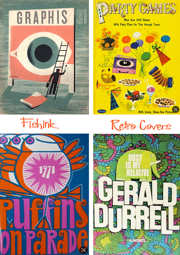 Retro Book and Magazine Covers