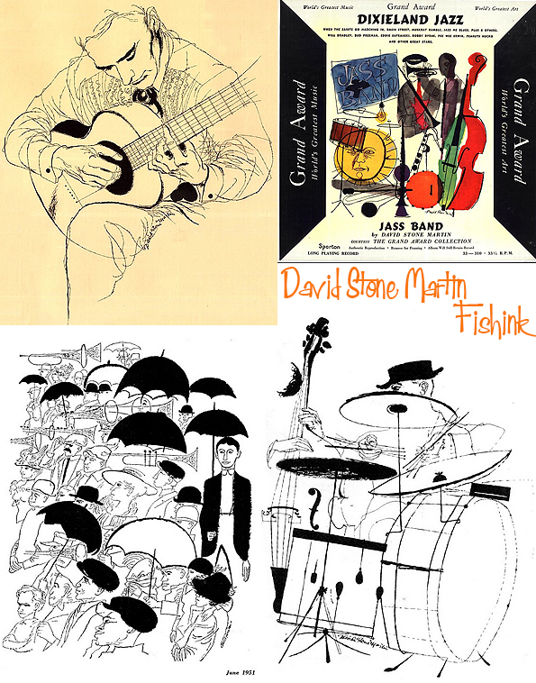 David Stone Martin Illustrating the 1950’s